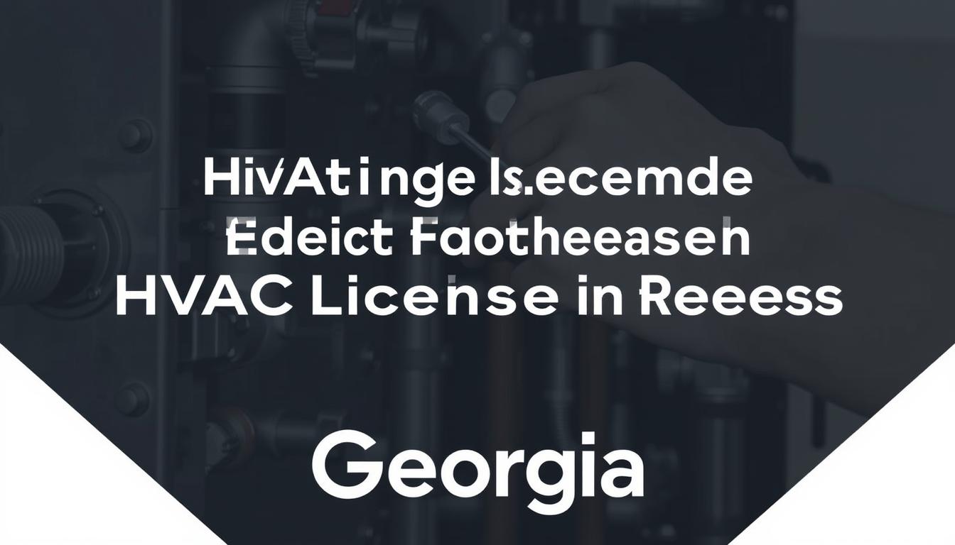 How to Get HVAC License in Georgia: 6 Easy Steps